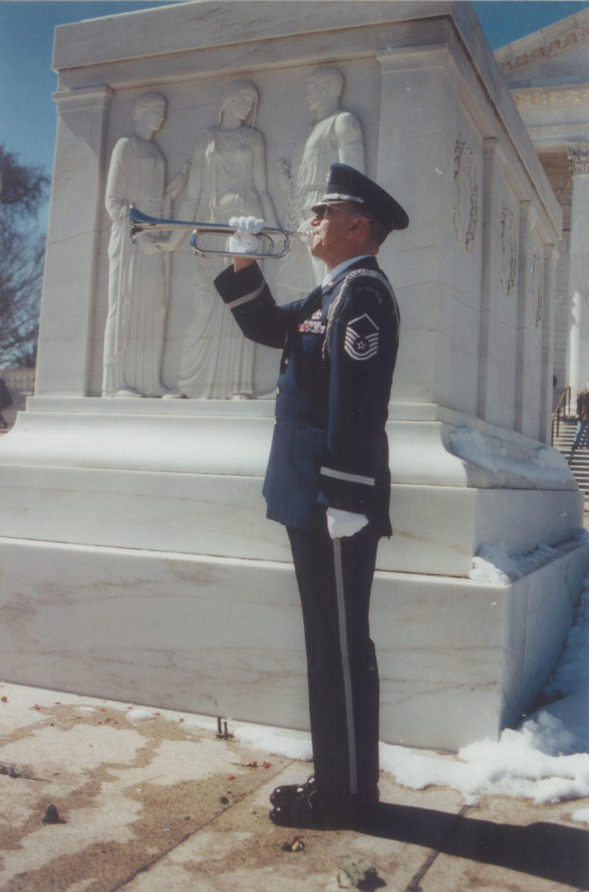 Taps Bugler: Jari Villanueva