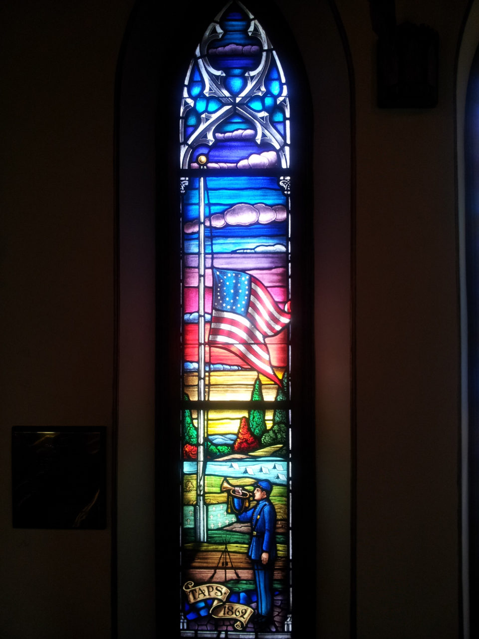 The Taps Window - Taps Bugler: Jari Villanueva