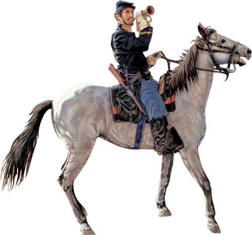 Charles Clarke Bugler Company G 7th US Cavalry - Taps Bugler: Jari ...